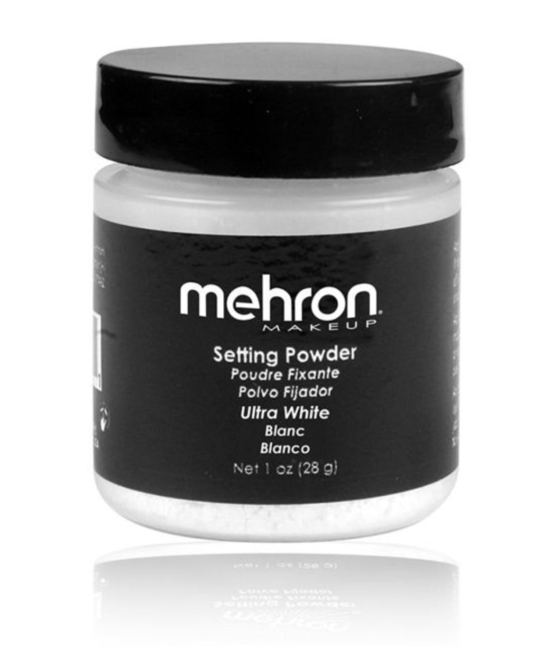 Mehron ultra white Setting Powder – Mud Fx